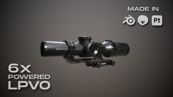 Escopo Sig Tango 6t Lpvo Modelo 3d Turbosquid 2216968