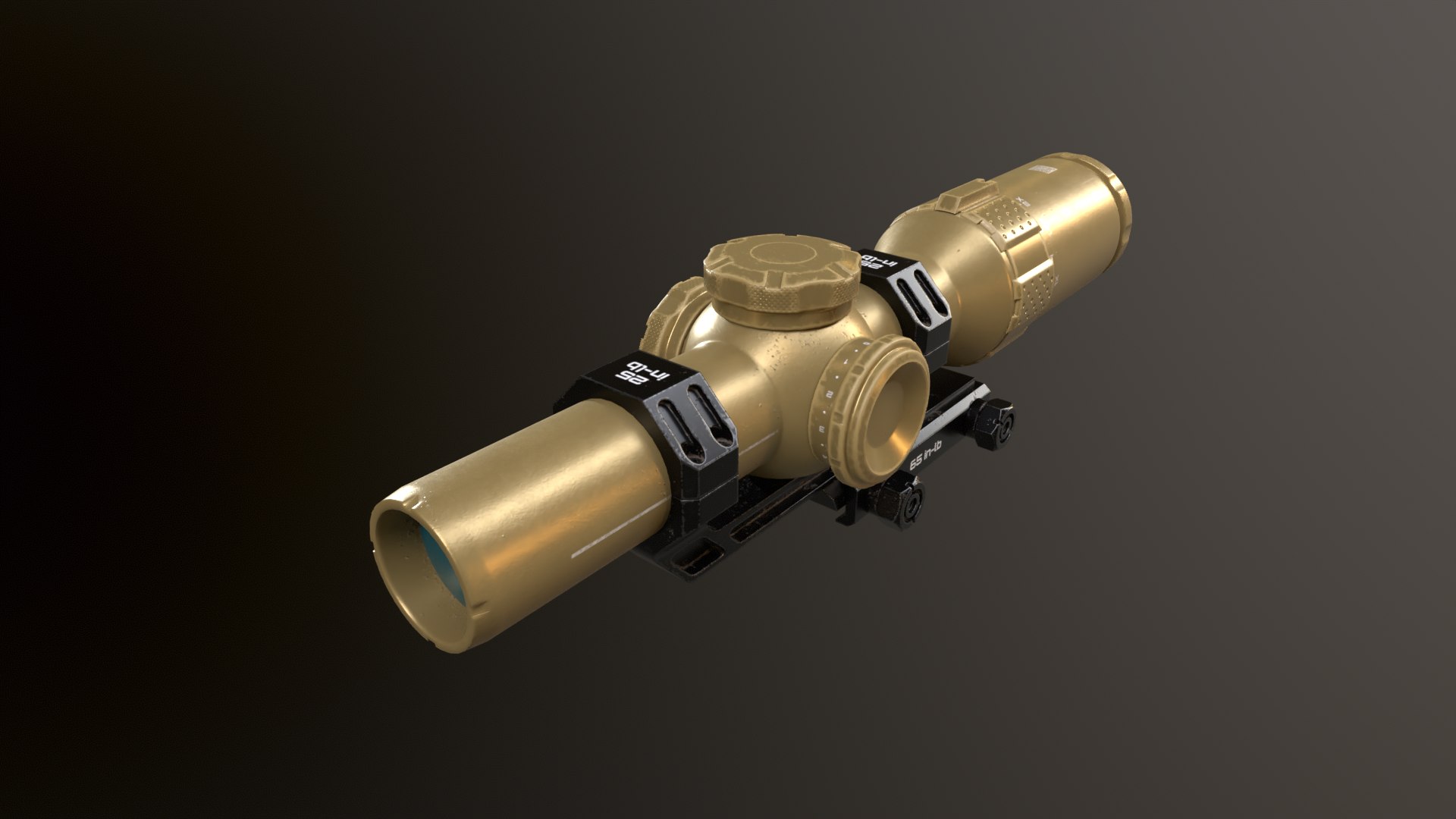 Sig Tango 6t Scope Lpvo 3d Model Turbosquid 2216968