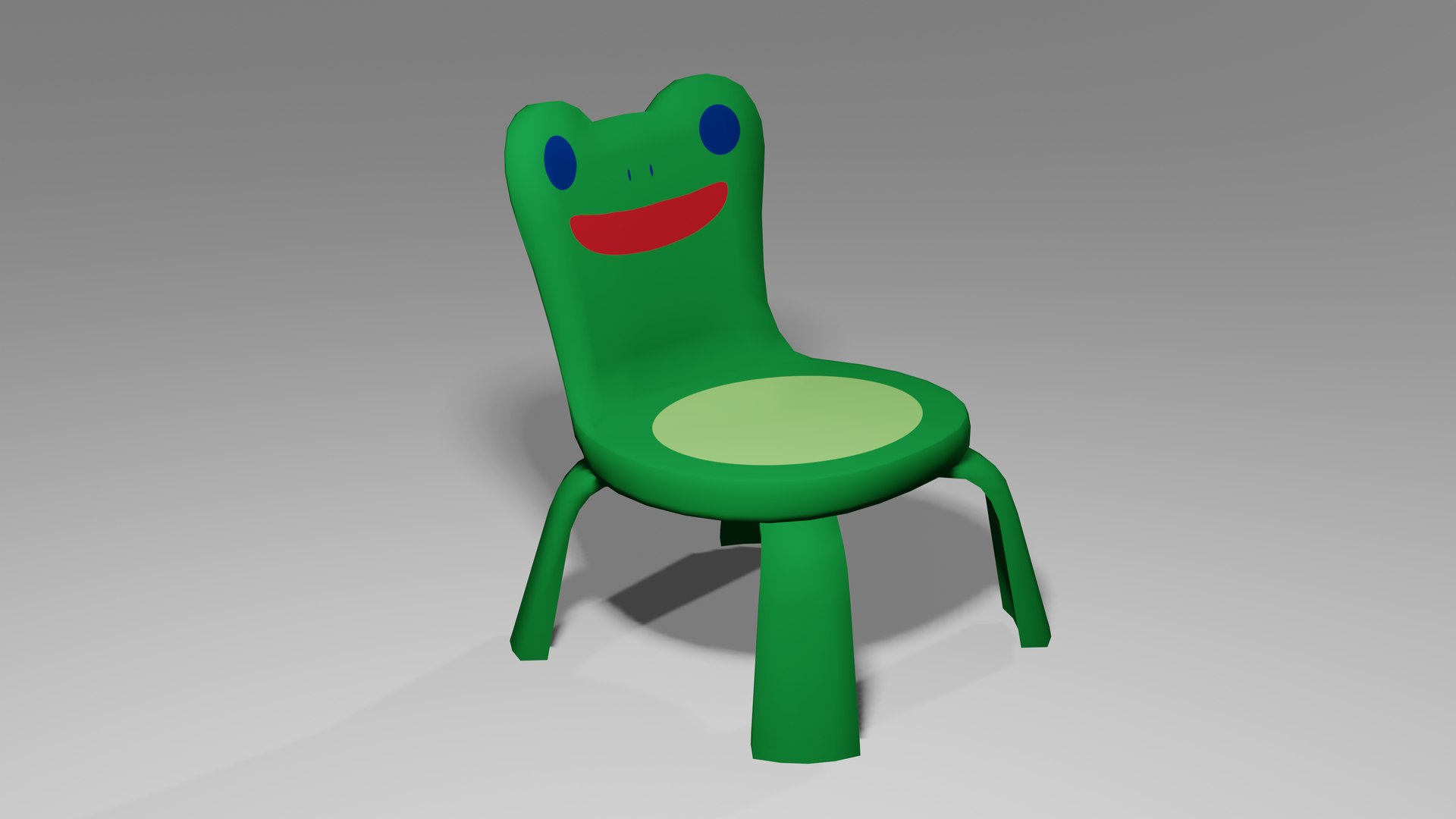 Free Froggy Chair 3D Model - TurboSquid 1832918