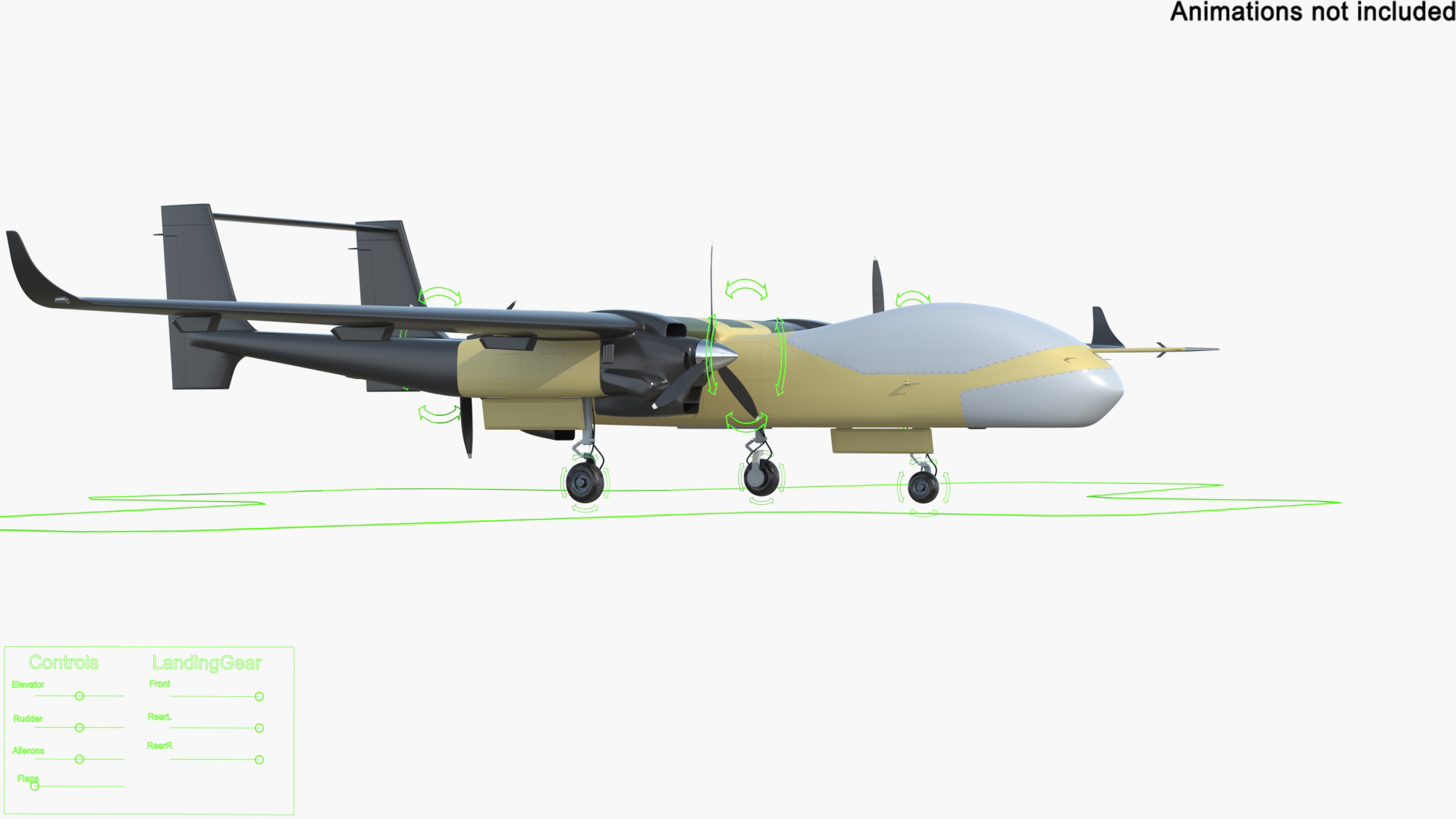 3D Tengden TB-001 Rigged - TurboSquid 2058171