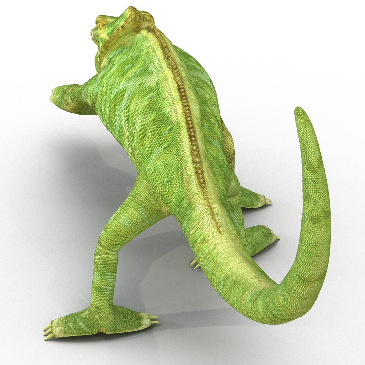 modelo 3d Camaleón Pose 3 - TurboSquid 1018259