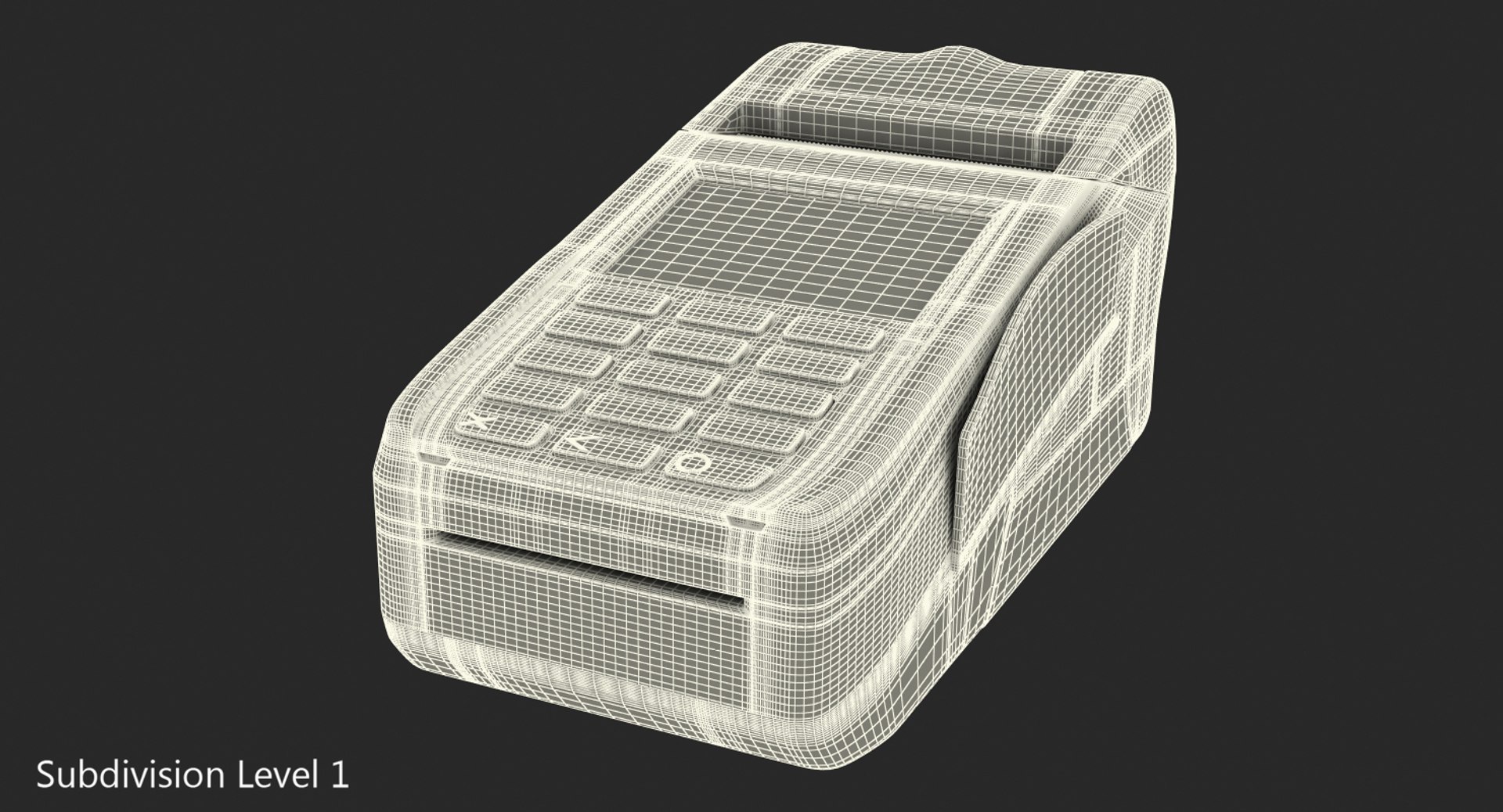 3D Card Terminal - TurboSquid 1219162