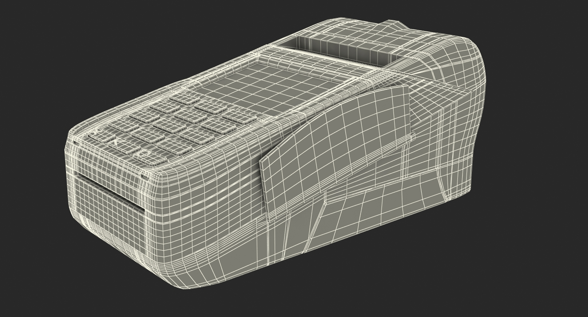 3D Card Terminal - TurboSquid 1219162