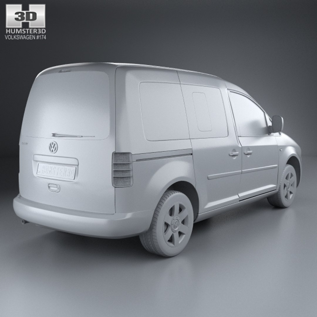 Volkswagen caddy 2004 model - TurboSquid 1259638