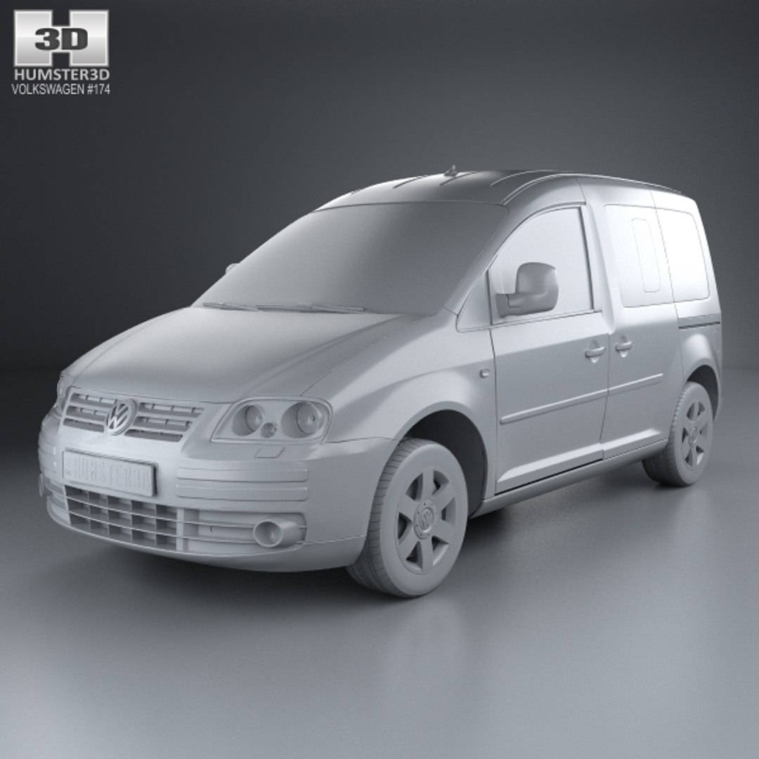 Volkswagen caddy 2004 model - TurboSquid 1259638