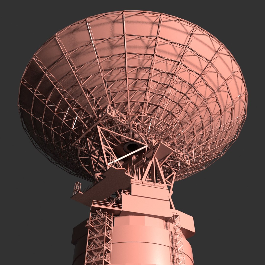 3D Satellite Dish Model - TurboSquid 1465438