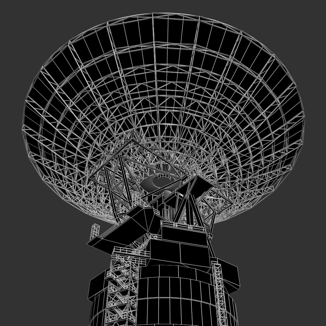 3D Satellite Dish Model - TurboSquid 1465438