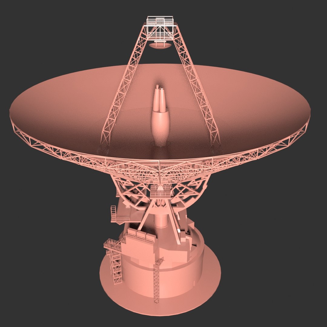3D Satellite Dish Model - TurboSquid 1465438