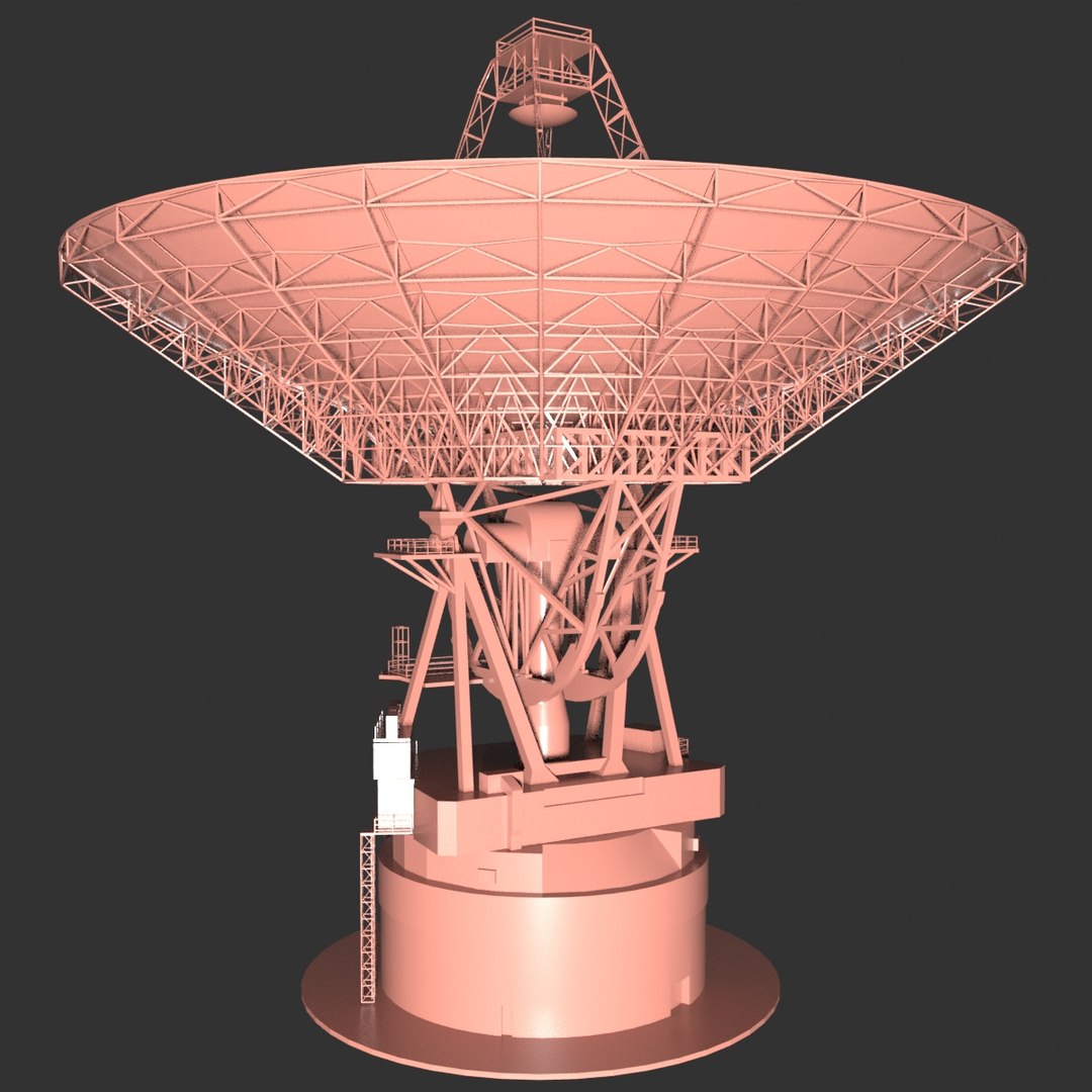 3D Satellite Dish Model - TurboSquid 1465438
