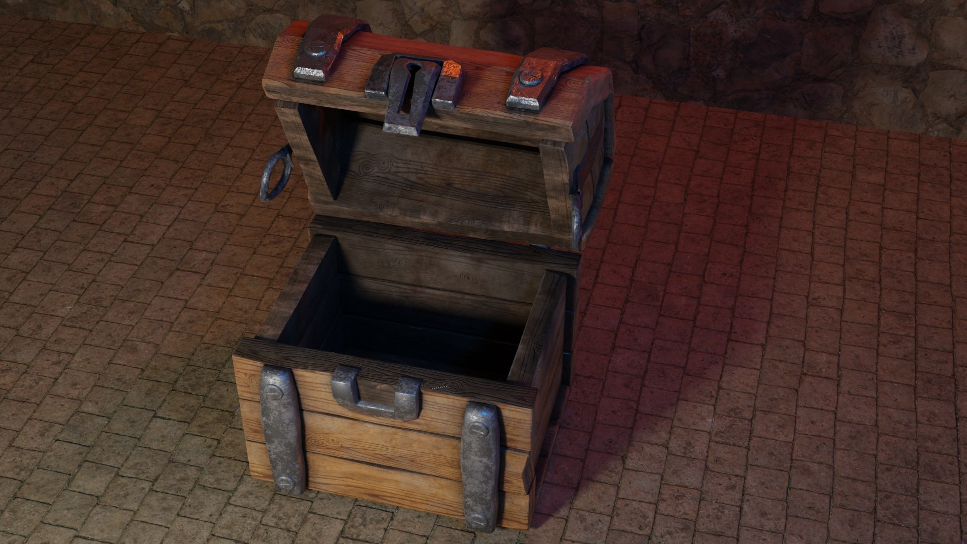 3D Model Loot Chest Game Ready - TurboSquid 2167941