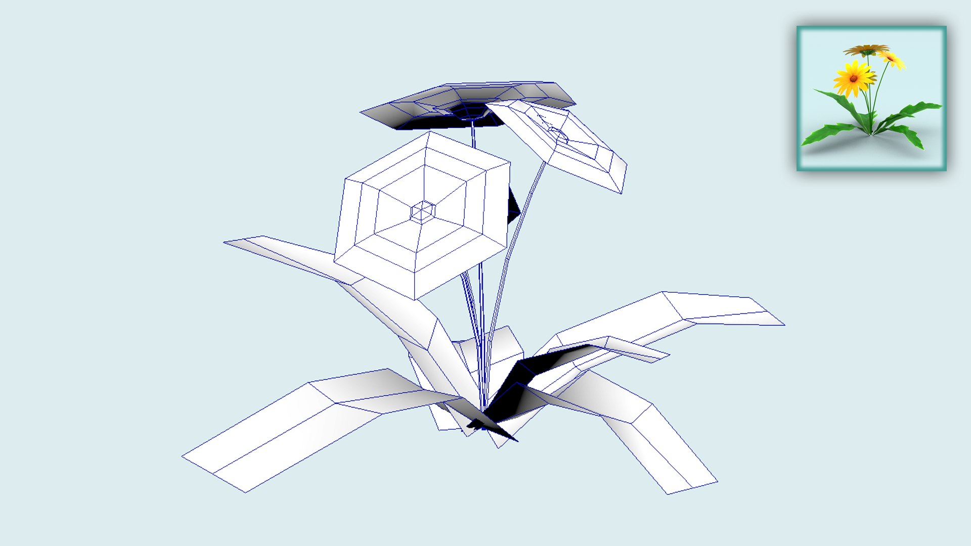 3D 6 Low Poly Flowers Collection 1 Low-poly 3D Model - TurboSquid 2288670