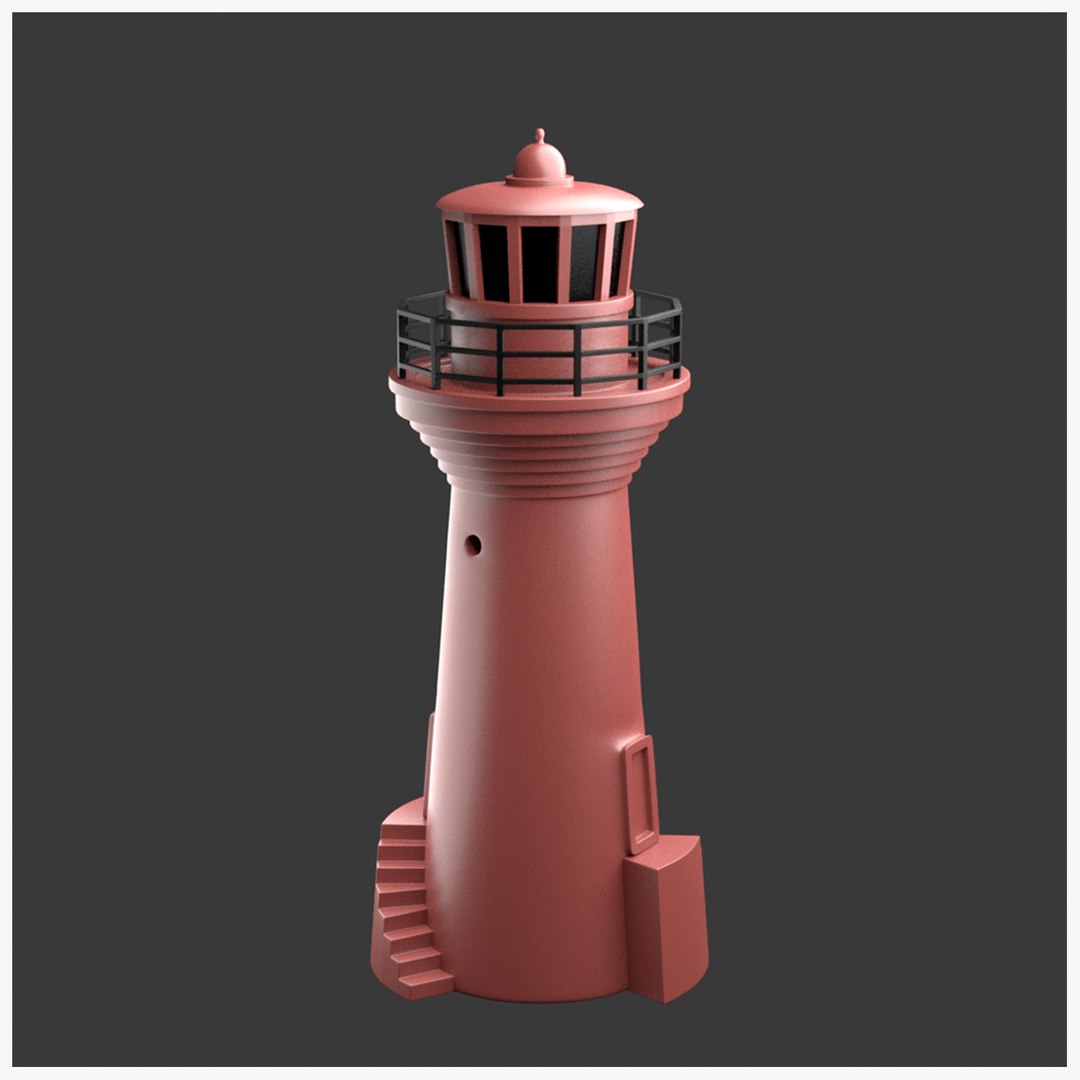 3D Lighthouse - TurboSquid 2039830