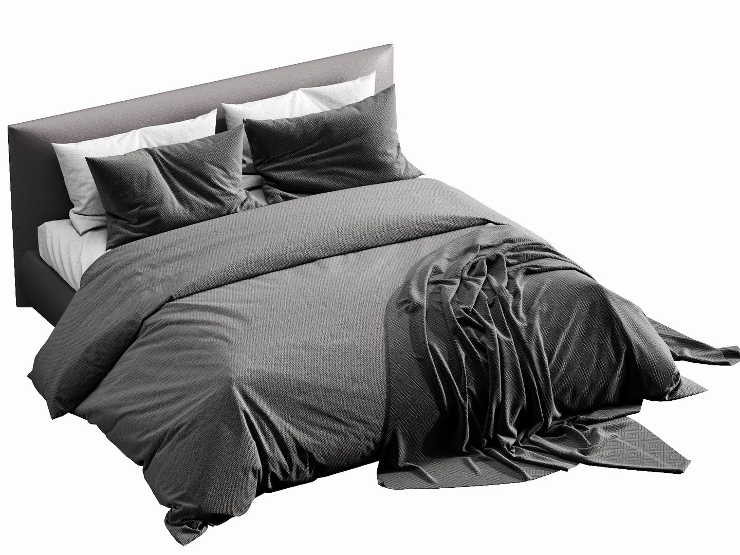 3D model meridiani scott bed - TurboSquid 1593585