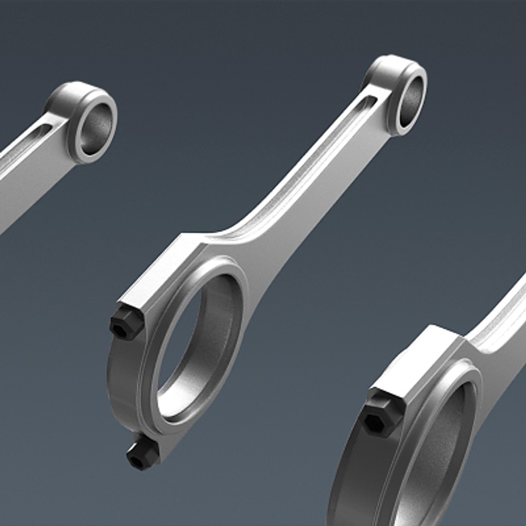 3d Engine Piston Model