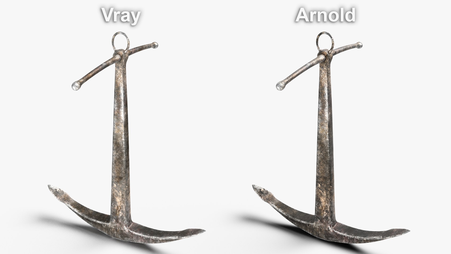 Rusty Anchor 3D Model - TurboSquid 1962125