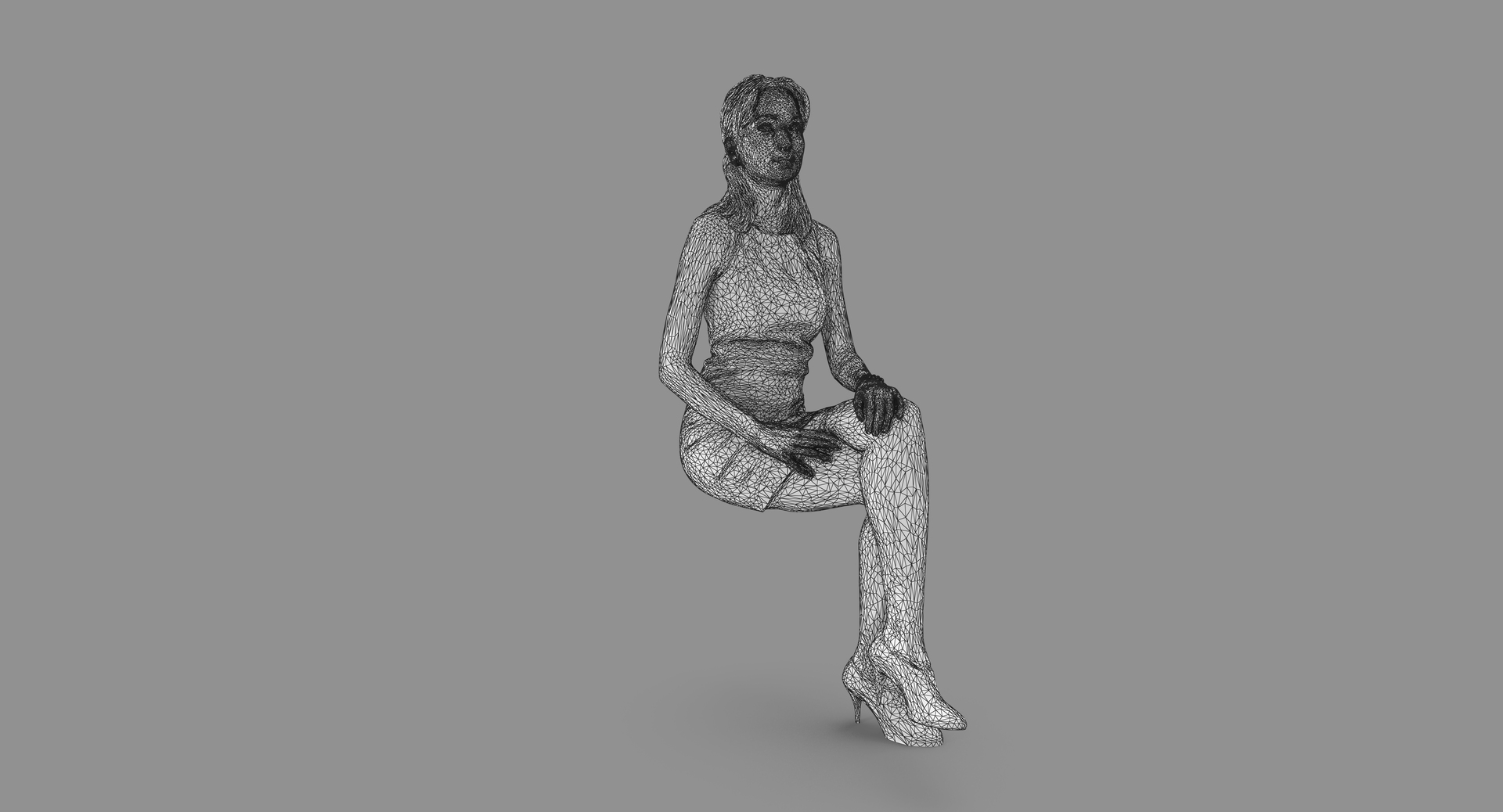 3d Model Woman Female Human