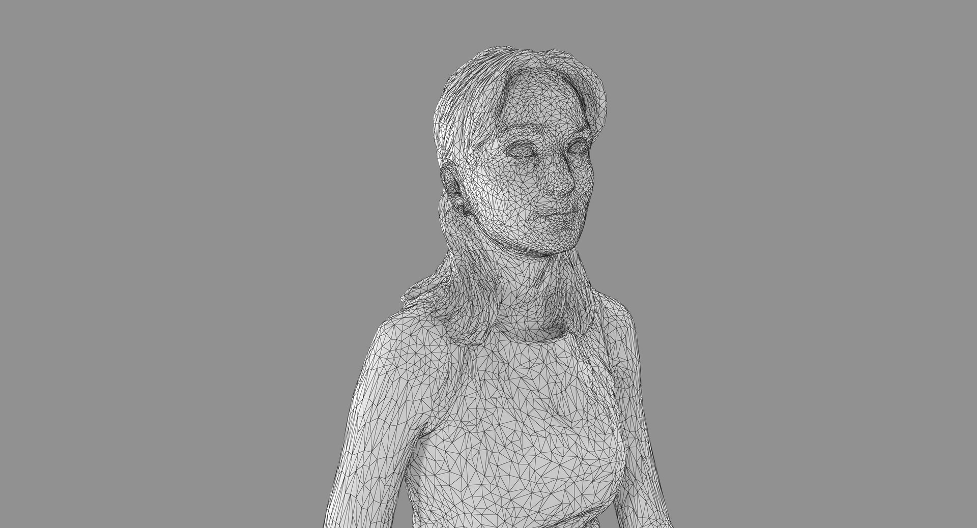3d Model Woman Female Human