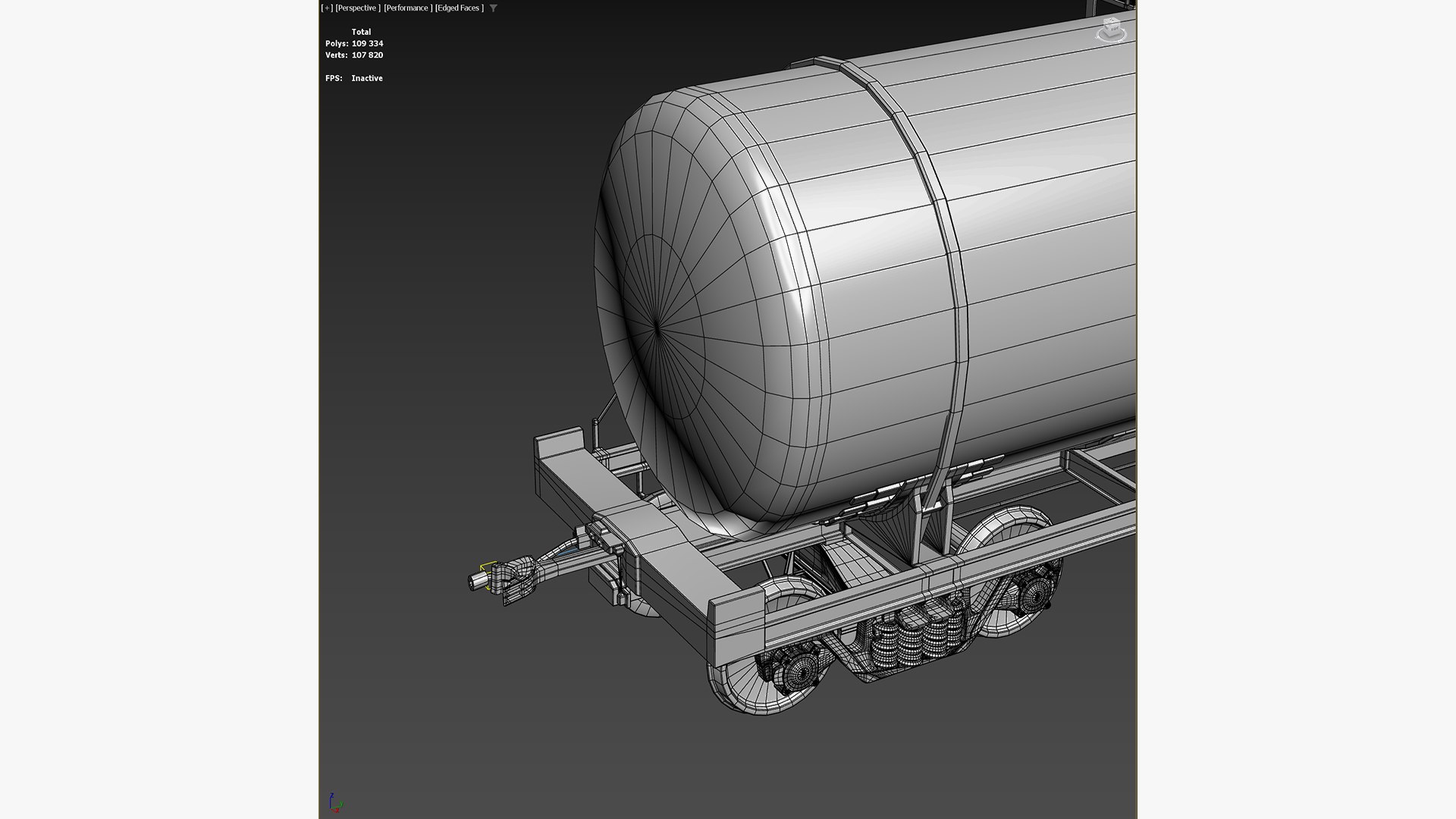 3D Tanker Railcar - TurboSquid 2303505