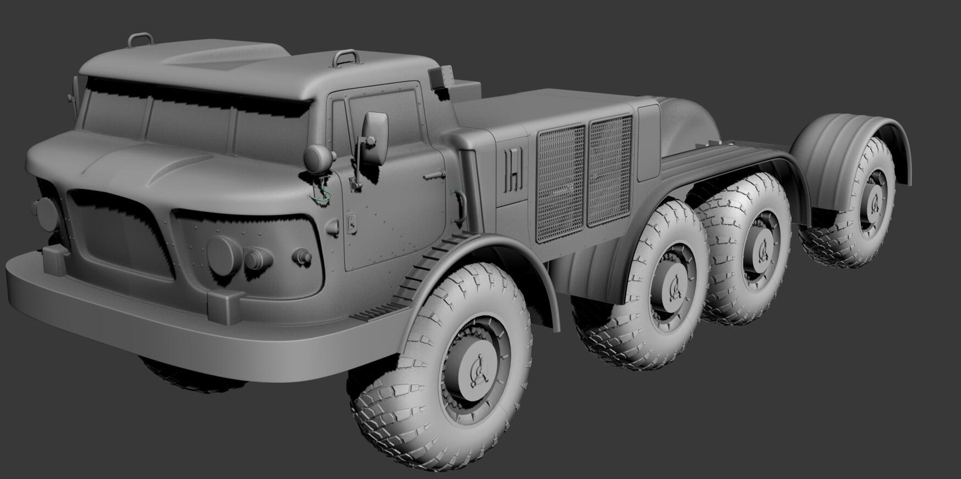 3d Zil Zil-135 135