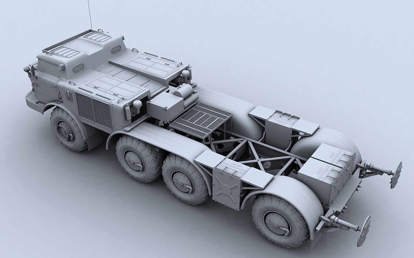 3d Zil Zil-135 135