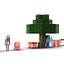 3d Model Minecraft Set Torch