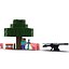 3d Model Minecraft Set Torch