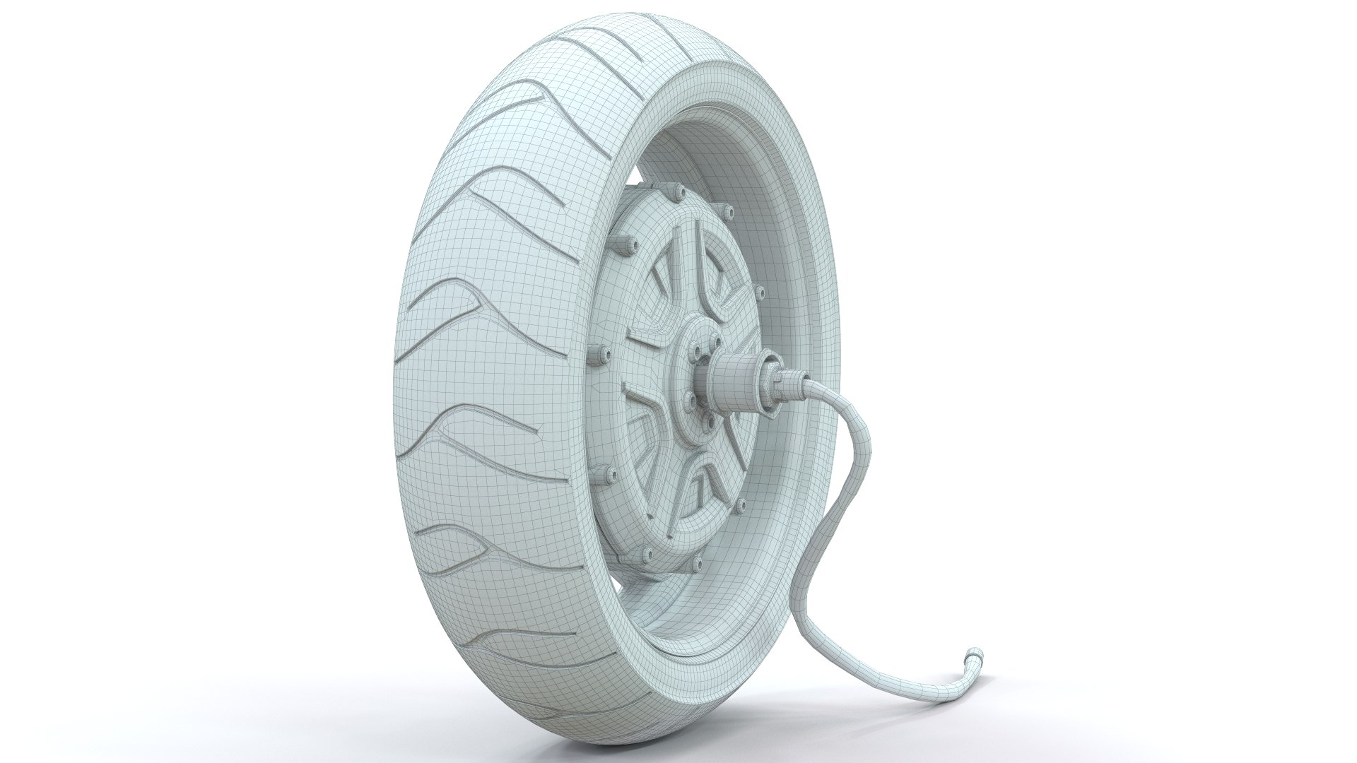 Hub Wheel Electric Motor 3D Model - TurboSquid 2070107