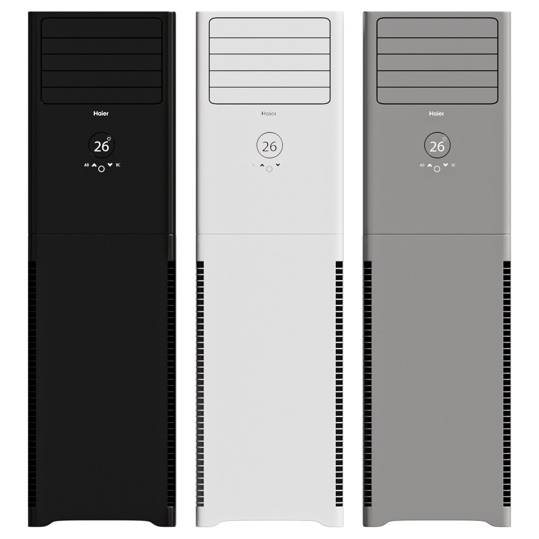 Column Air Conditioner Haier 3D Model - TurboSquid 2390281