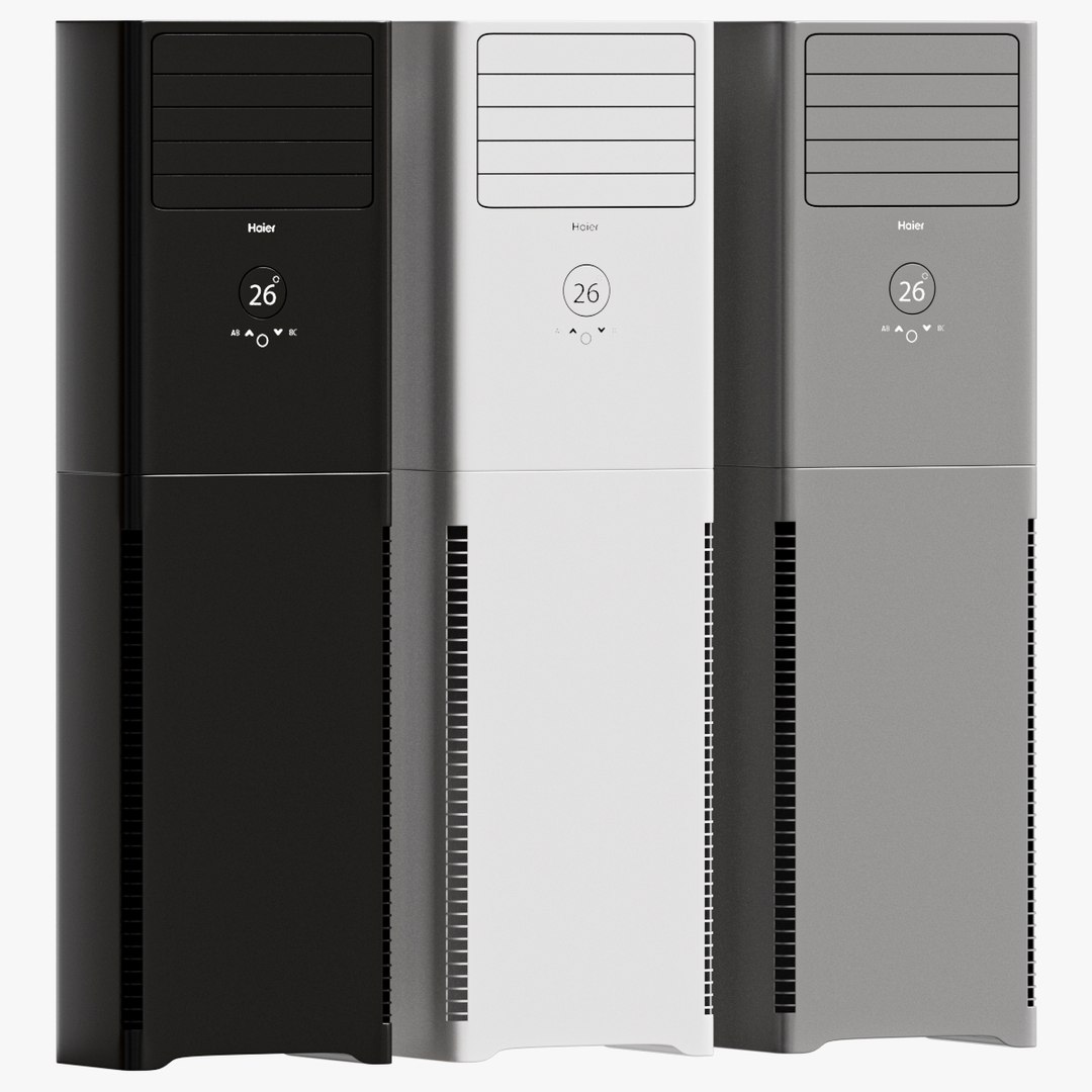 Column Air Conditioner Haier 3D Model - TurboSquid 2390281