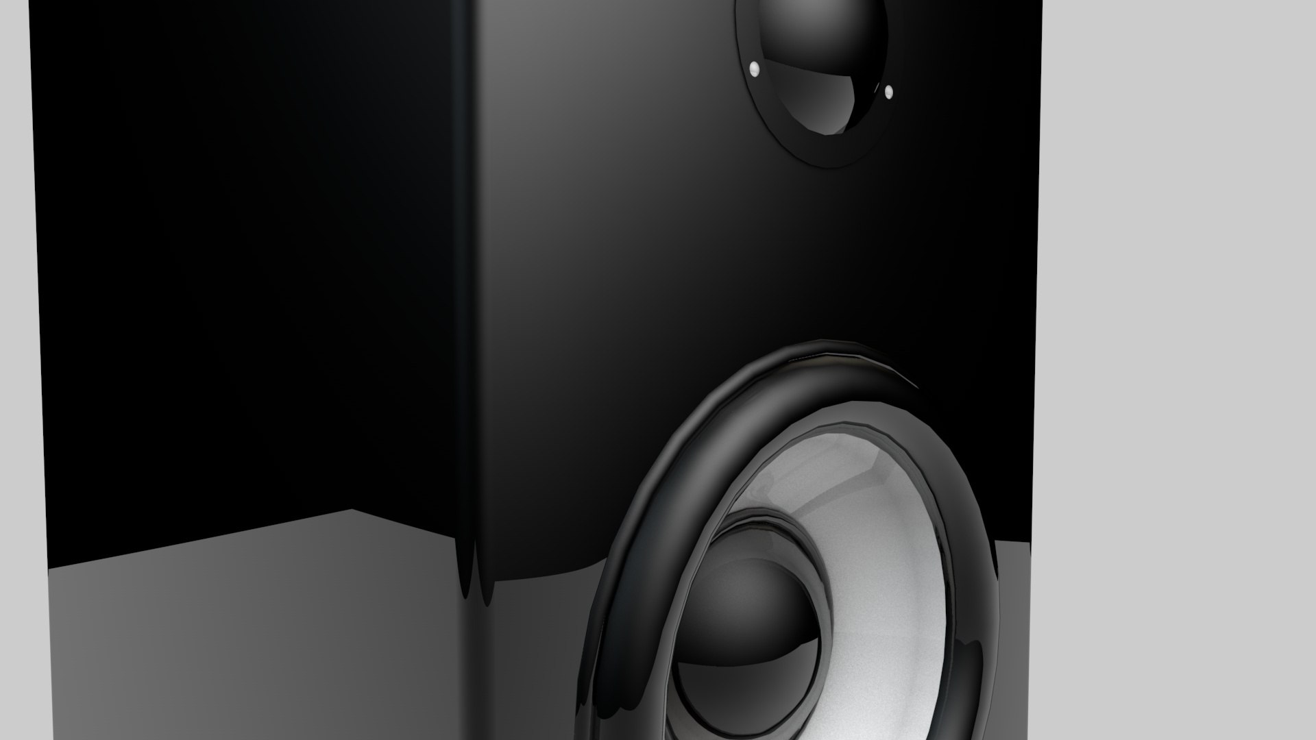 3d Model Of Speaker