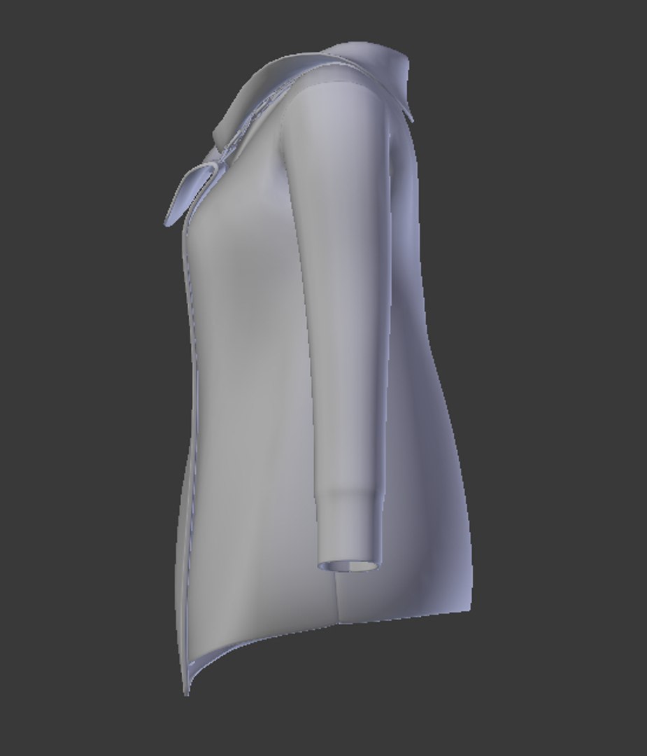 3d model of rigged