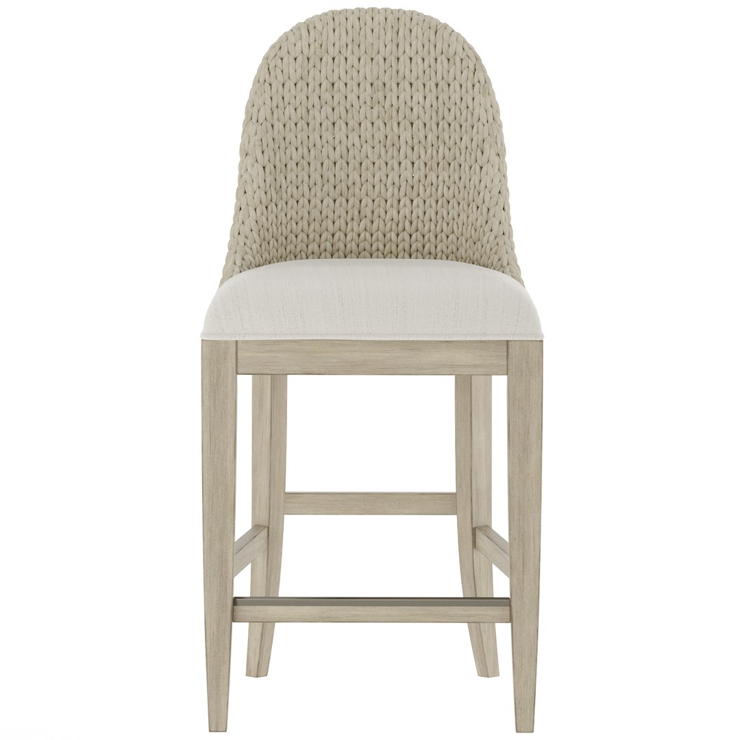 3D Model American Drew Vista Boca Woven Stool - TurboSquid 2359156