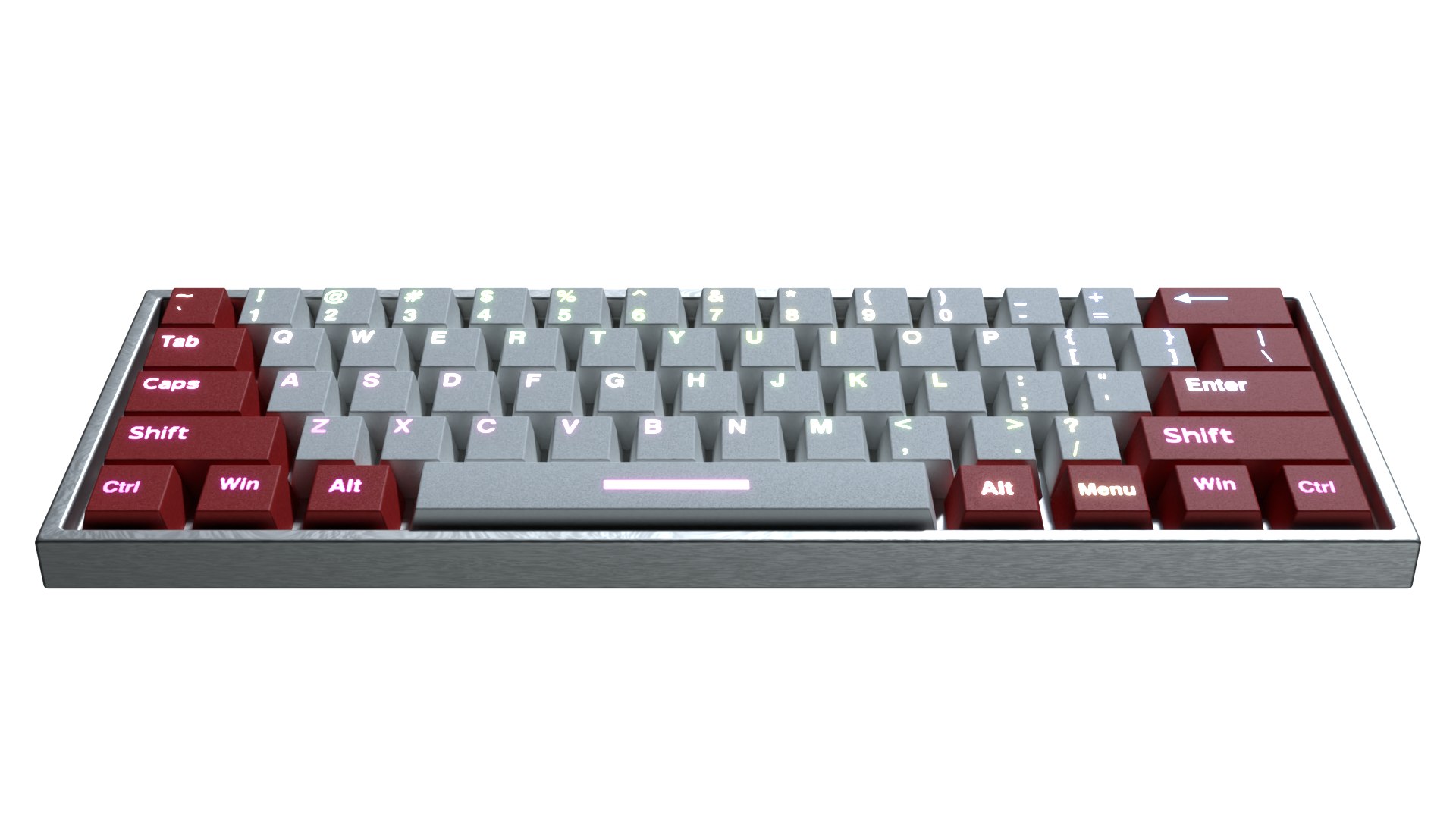 Pack Of Detailed Low Poly Gaming Keyboards 3D - TurboSquid 2048722