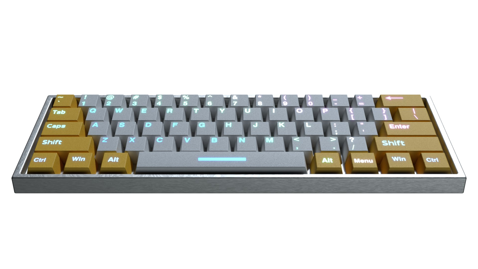 Pack Of Detailed Low Poly Gaming Keyboards 3D - TurboSquid 2048722