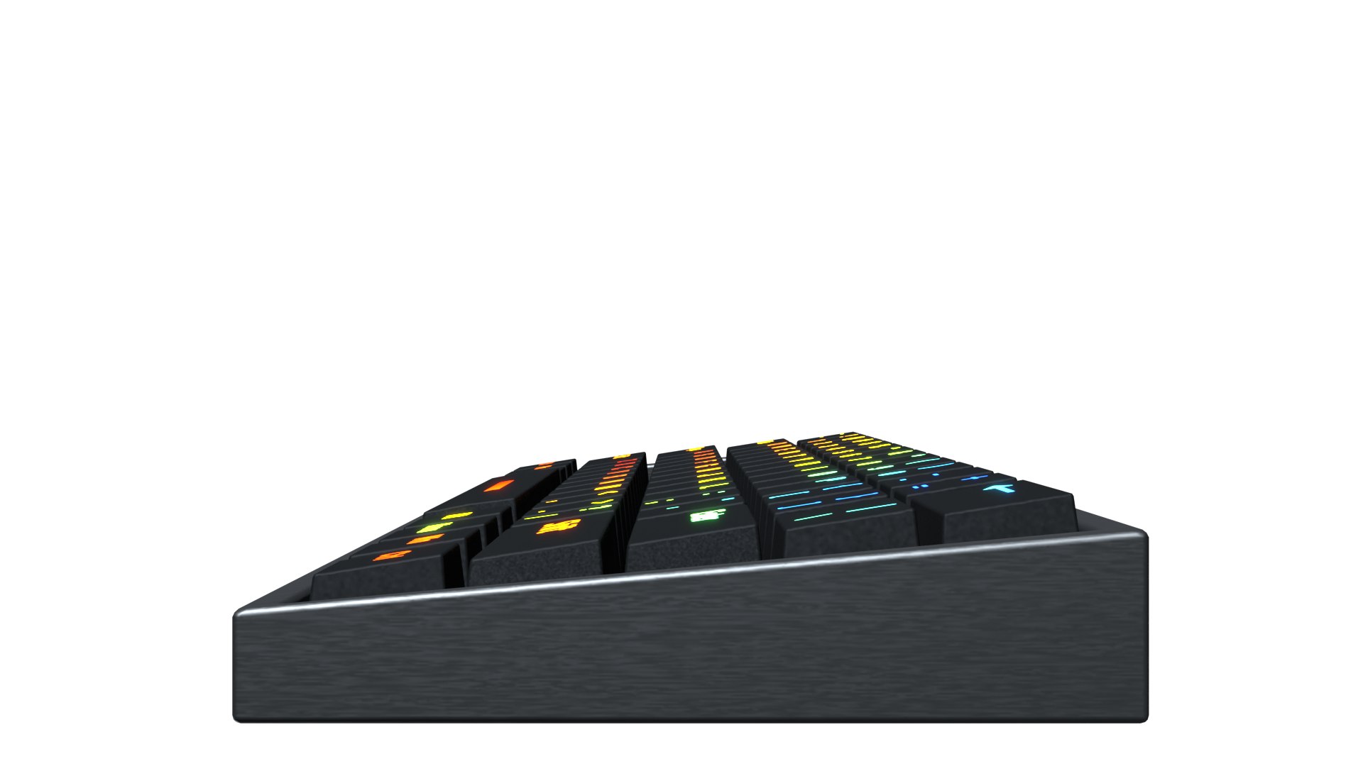 Pack Of Detailed Low Poly Gaming Keyboards 3D - TurboSquid 2048722