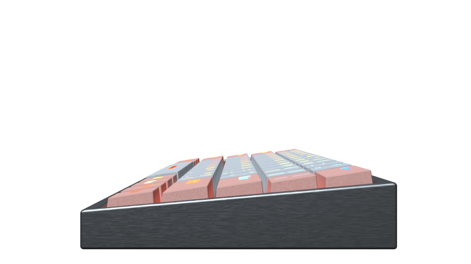 Pack Of Detailed Low Poly Gaming Keyboards 3D - TurboSquid 2048722