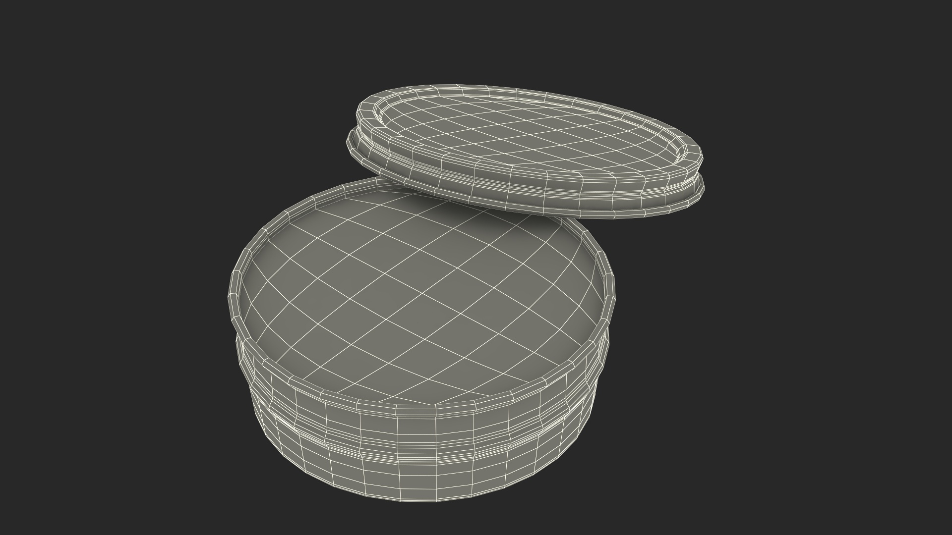 3D Salmon Red Caviar In Metal Can - TurboSquid 2378172