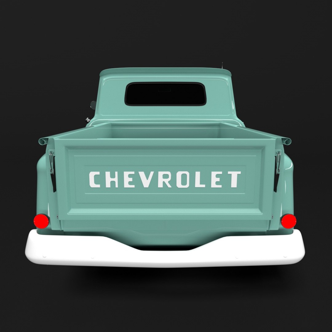 Chevrolet C10 K10 Pickup 3D Model - TurboSquid 2312488