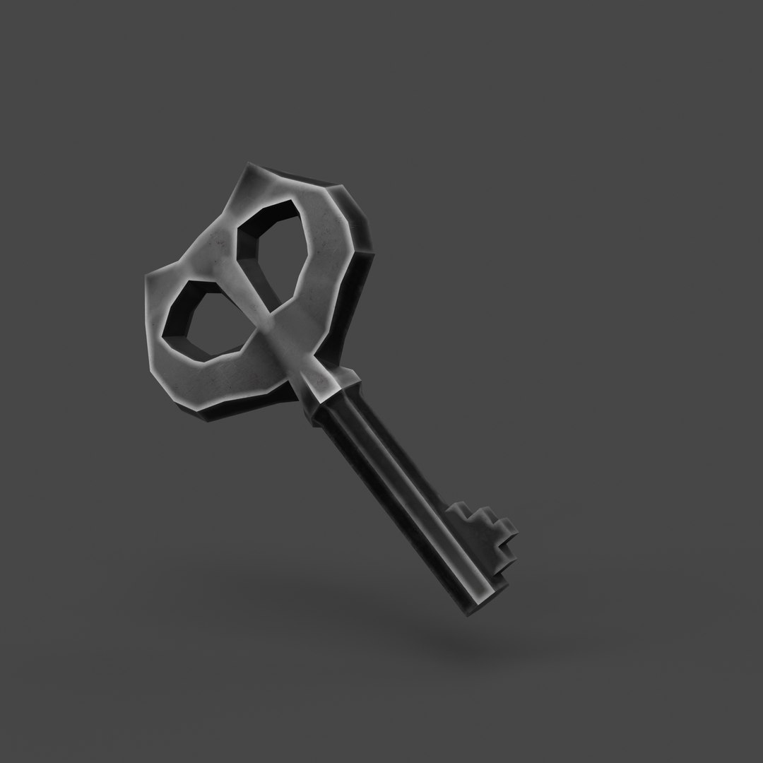 3D Key Metal Old Fantasy And Vintage Concept - TurboSquid 1871281