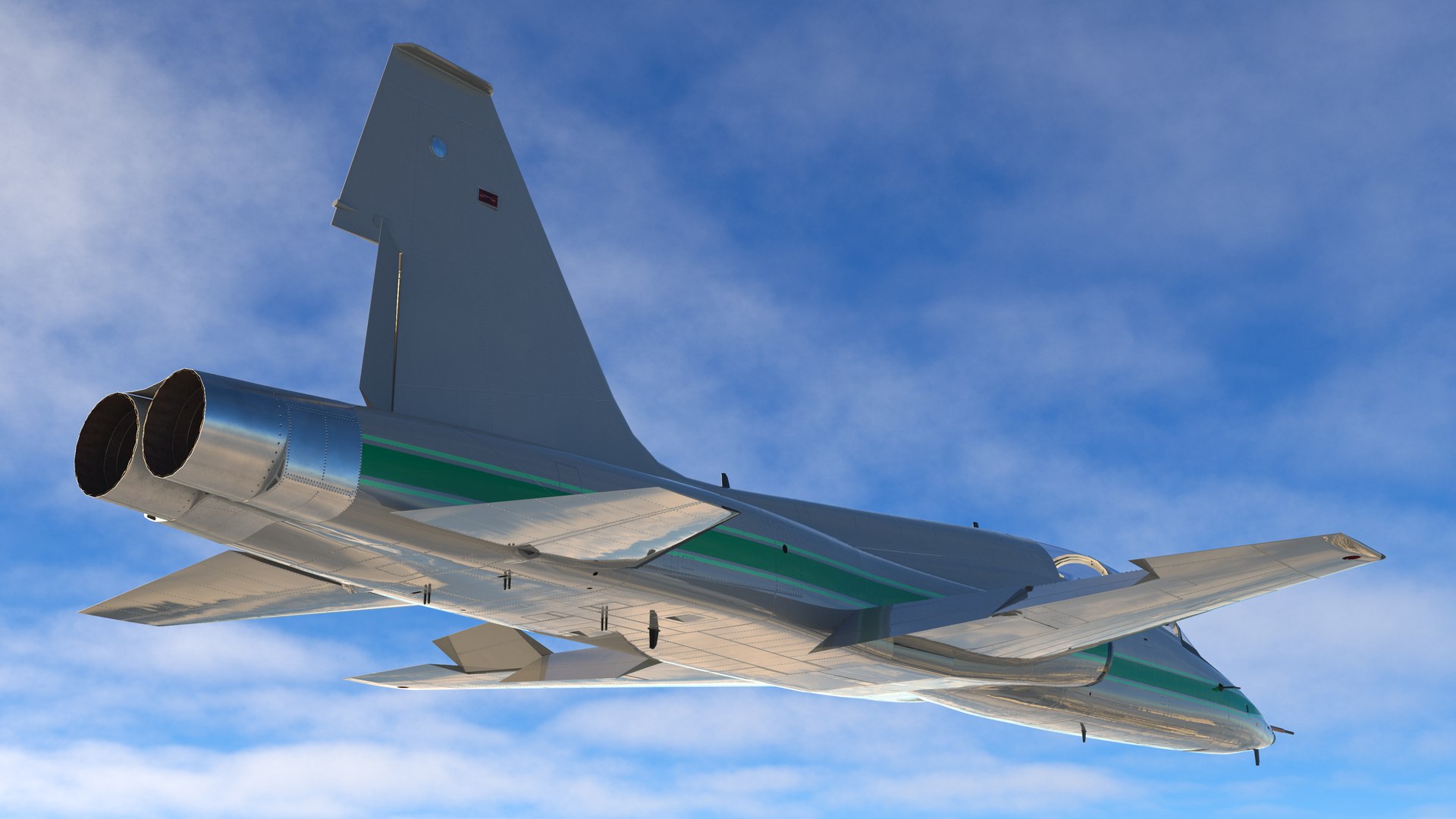 Two-seat Supersonic Jet Trainer Grey Rigged For Maya 3D Model ...