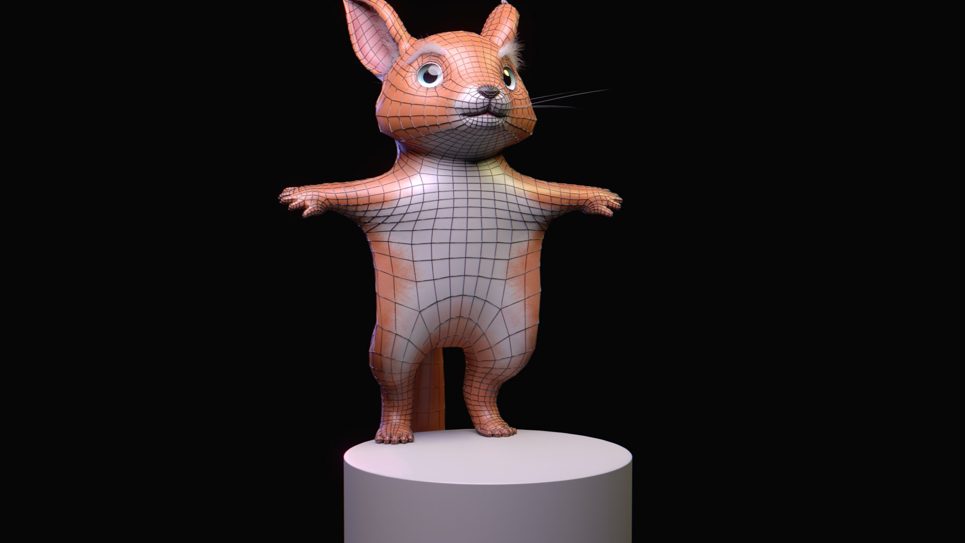 Squirel 3d Character Model - TurboSquid 2185199