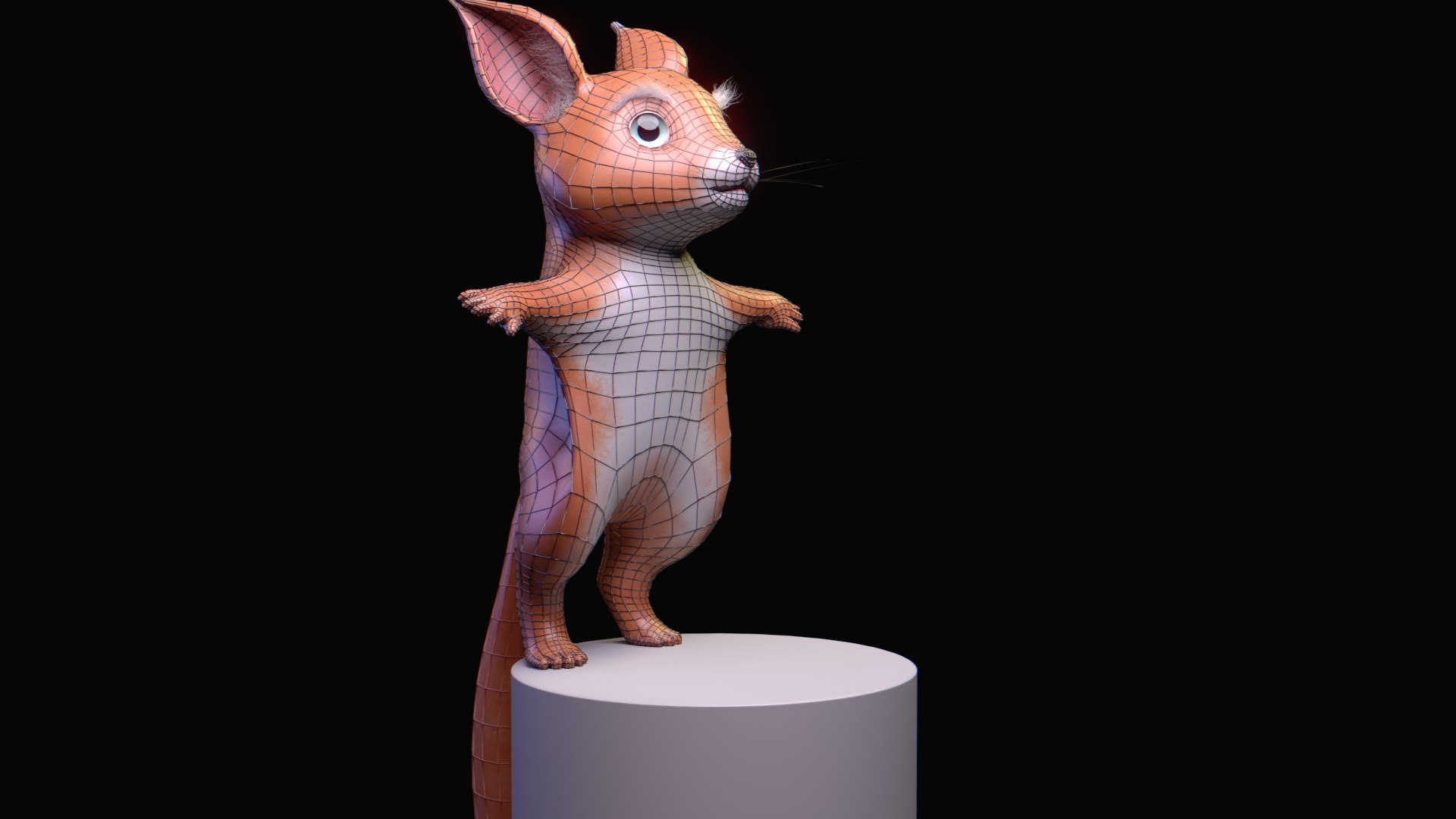 Squirel 3d Character Model - TurboSquid 2185199