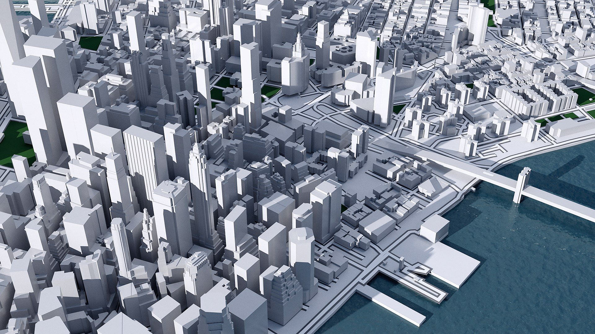 New York City Manhattan 3D Model - TurboSquid 1347047
