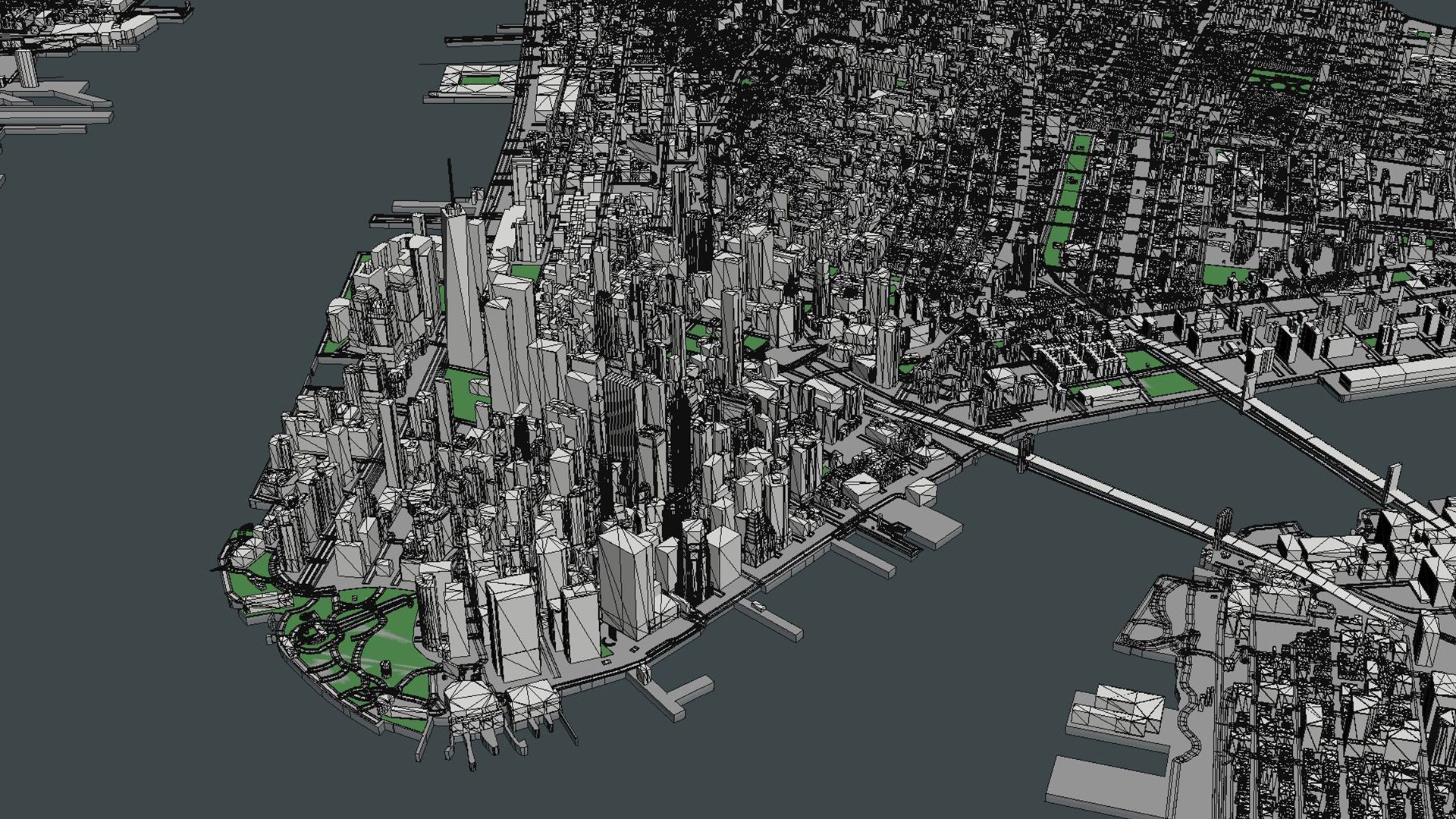 New York City Manhattan 3d Model Turbosquid 1347047
