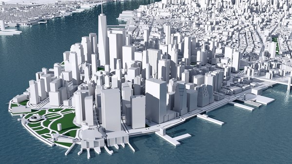 New york city manhattan 3D model - TurboSquid 1347047