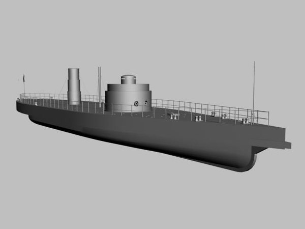 3D Ironclad Models | TurboSquid