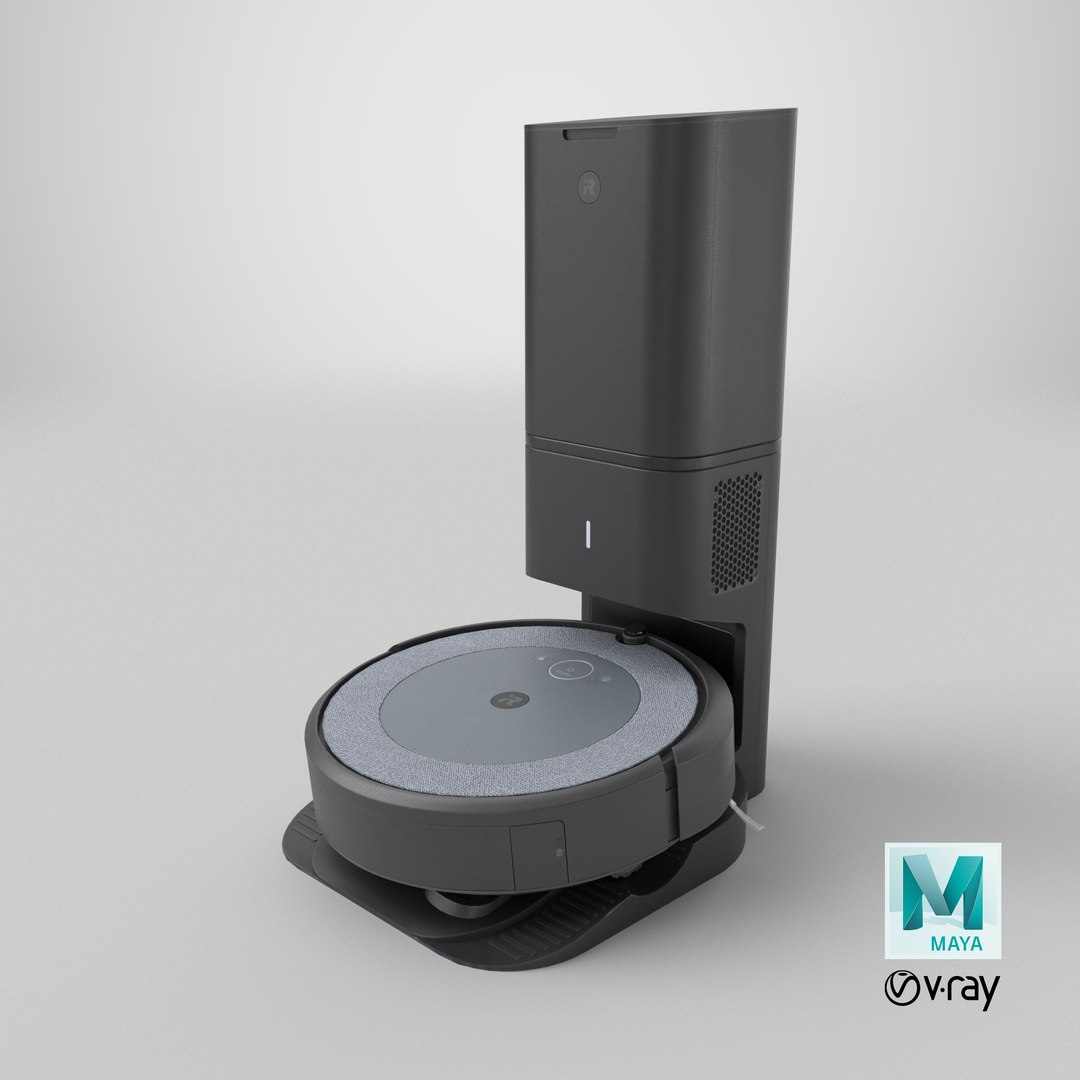 3D Model IRobot Roomba I3 On Station - TurboSquid 2190538
