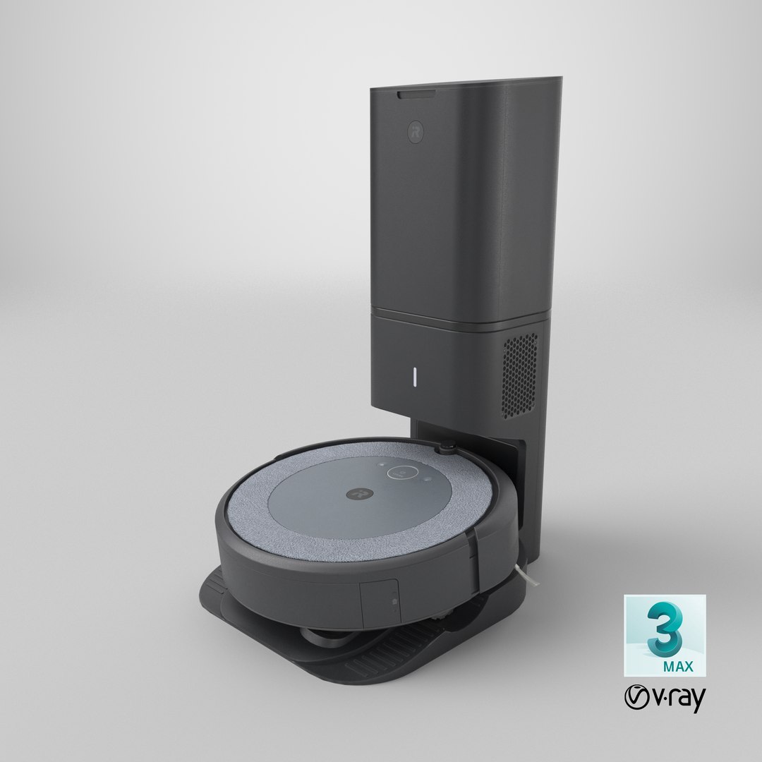 3D Model IRobot Roomba I3 On Station - TurboSquid 2190538