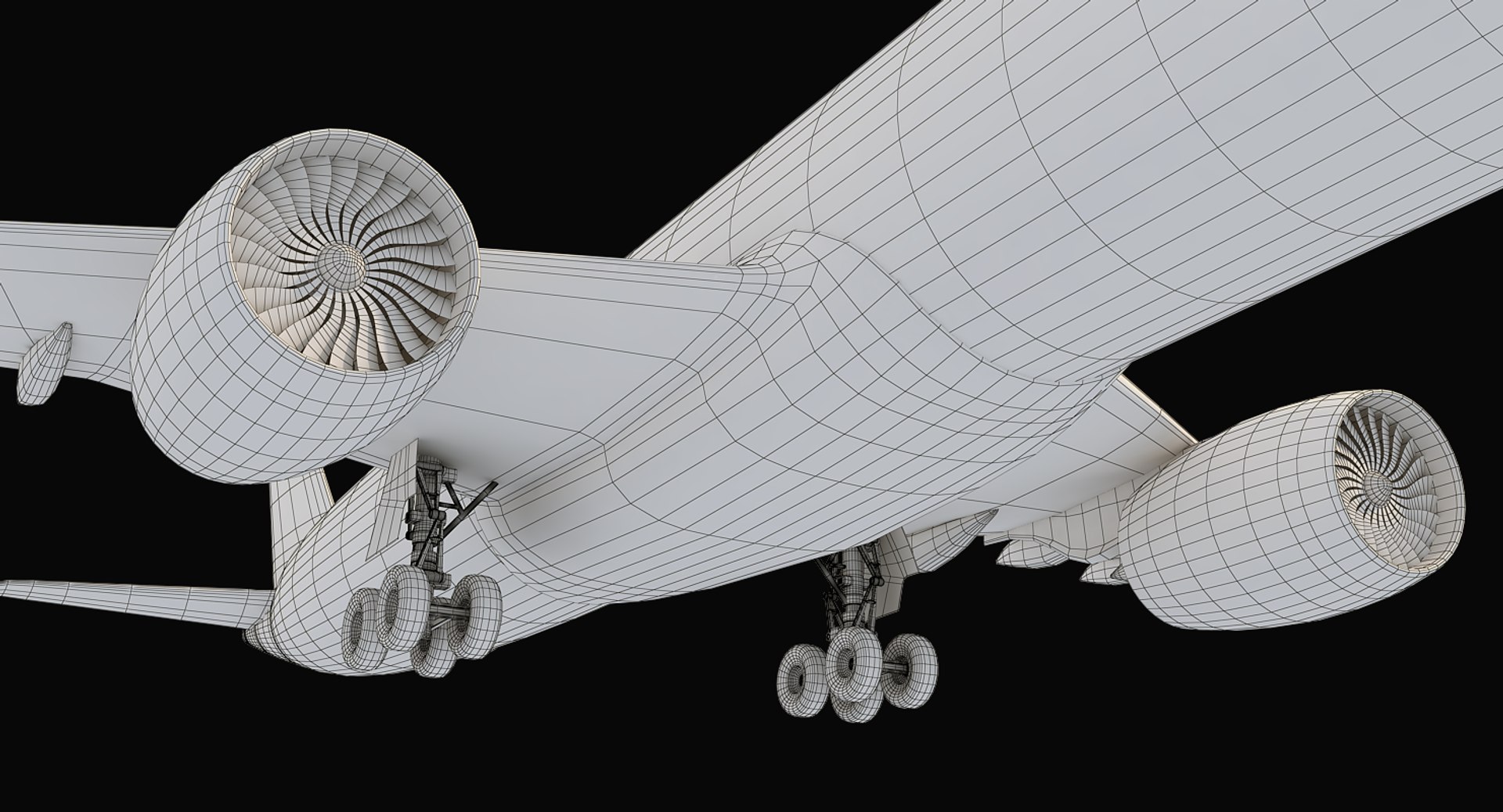 Airbus A350-900 3D Model - TurboSquid 1160320