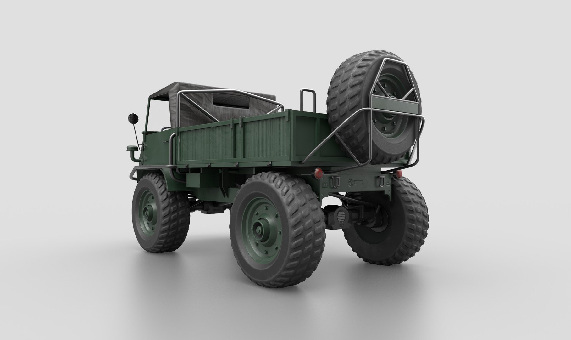 Unimog Automobile 3D Model - TurboSquid 2385283